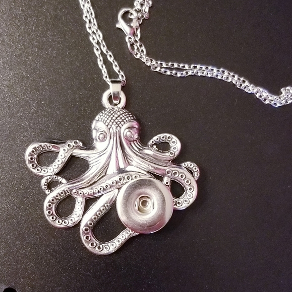 Jewelry | 18mm Ginger Snap Octopus Necklace Statement Chain | Poshmark